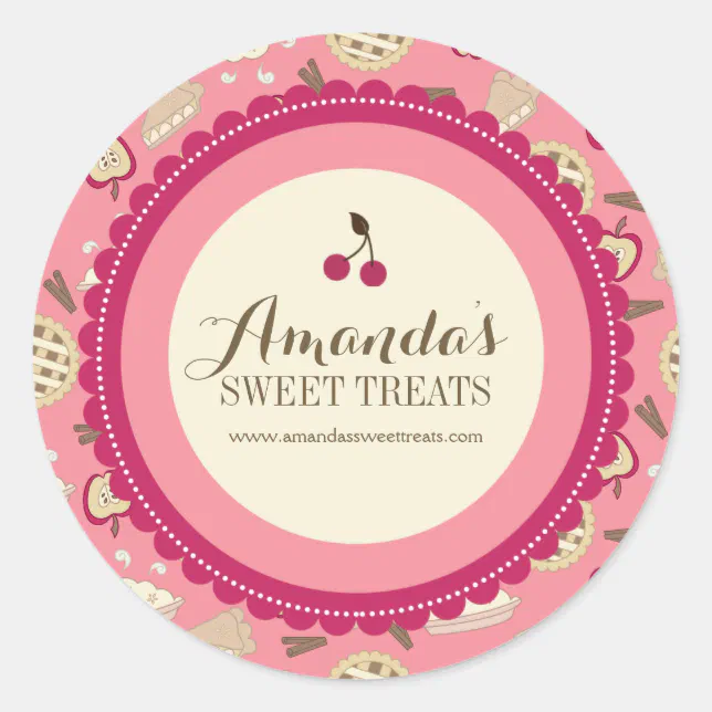 Whimsical and Fun Dessert Labels | Zazzle