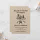 Whimsical Buffet Dinner Custom Engagement Party Invitation | Zazzle