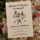 Whimsical Buffet Dinner Custom Engagement Party Invitation | Zazzle