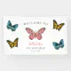 Whimsical Butterflies Birthday Party Welcome Banner | Zazzle