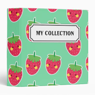 Personalize Your Own Strawberry Binder - Stay Organized Today! | Zazzle