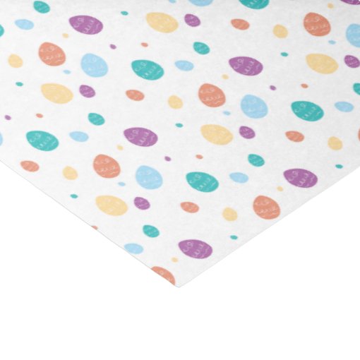 Whimsical Decorated Easter Egg Pattern Tissue Paper | Zazzle