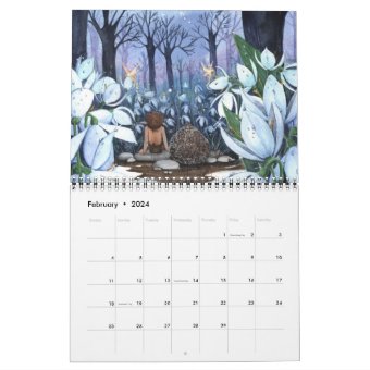 Whimsical Fairy Art Calendar 2015 | Zazzle
