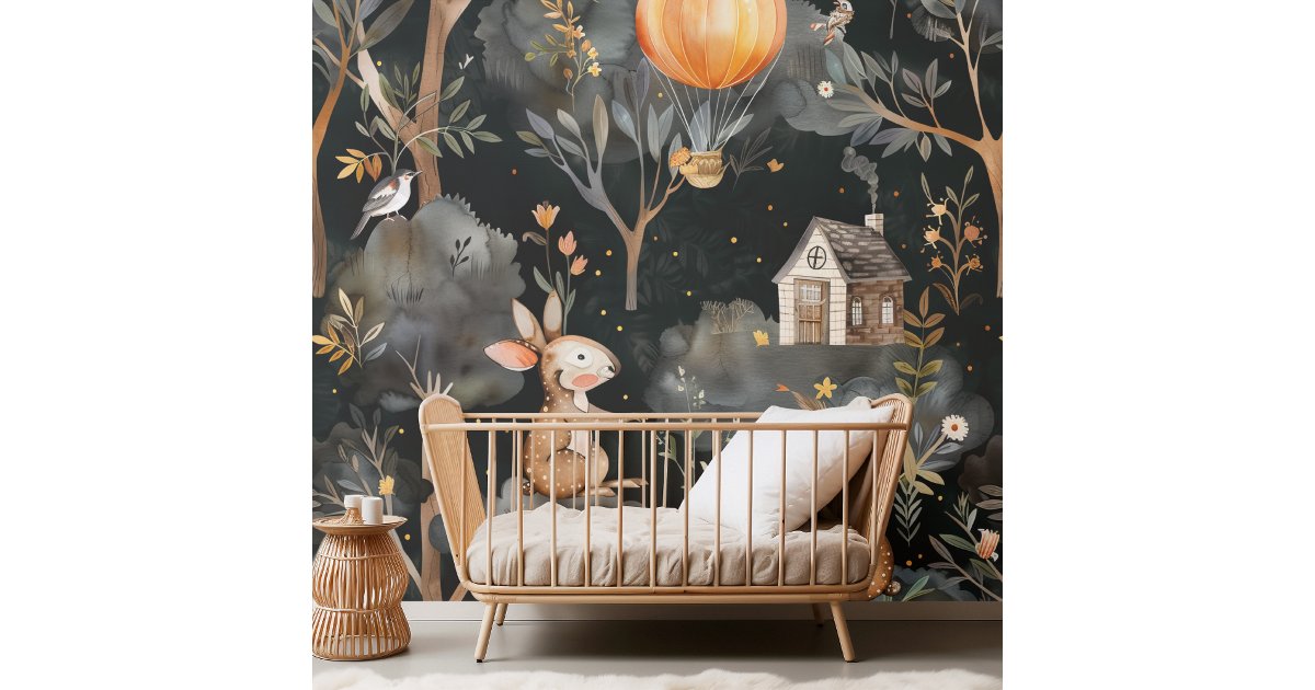 Whimsical Forest Adventure Wallpaper | Zazzle