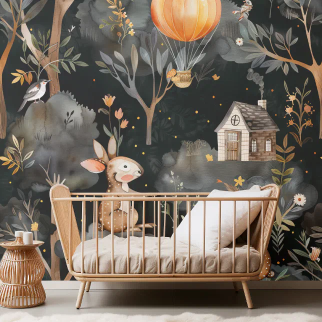 Whimsical Forest Adventure Wallpaper | Zazzle