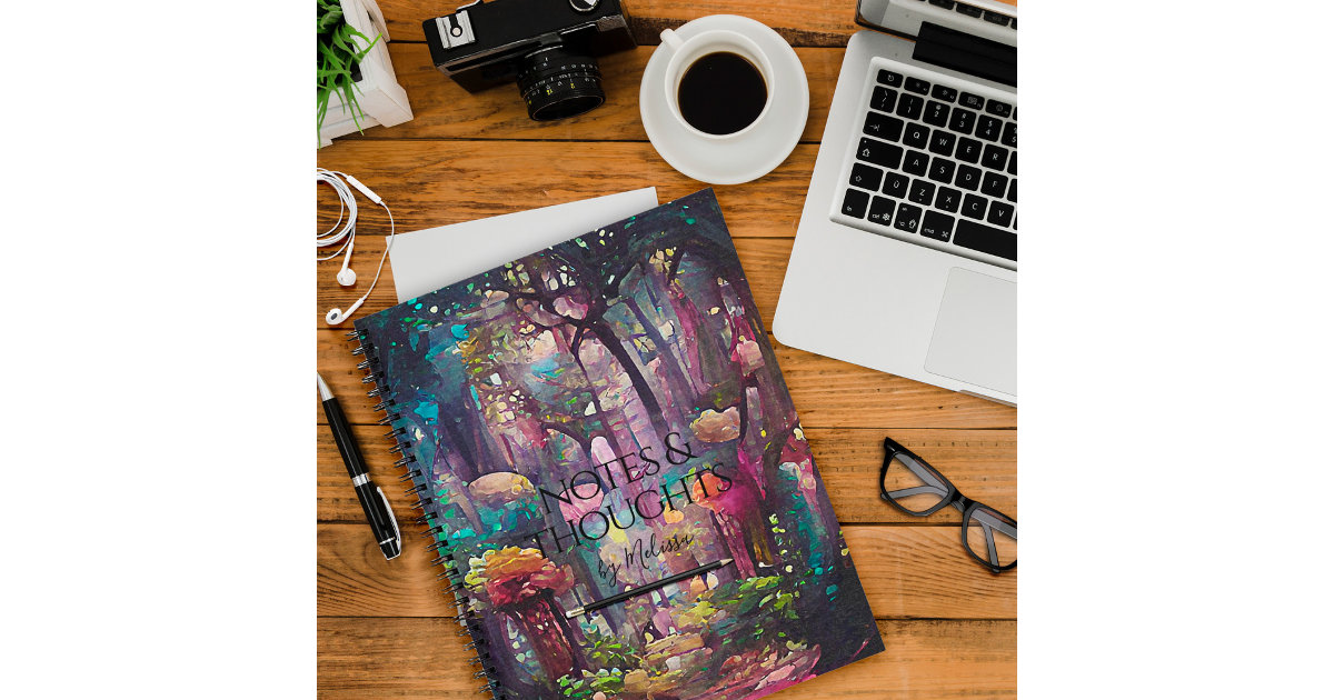 Whimsical Forest Notebook | Zazzle