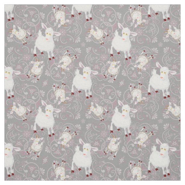 Goat Fabric | Zazzle