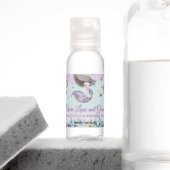 Whimsical Mermaid Under the Sea Birthday Favor Hand Sanitizer | Zazzle