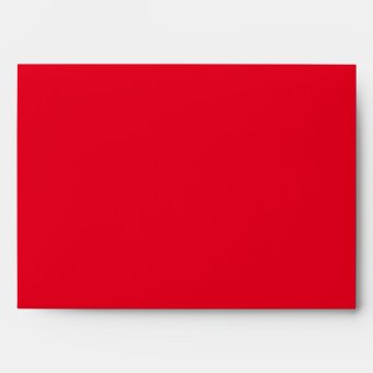 Whimsical Modern Birthday Cute Red Bandana Envelope | Zazzle