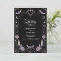 Whimsical Pastel Gothic Kawaii Wedding Invitation | Zazzle