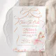 Whimsical Pink Ballerina Two Tu Cute 2nd Birthday Invitation | Zazzle