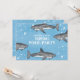 Whimsical Pool Party Ocean Swimming Sharks QR Code Invitation | Zazzle