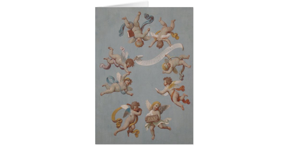 Whimsical Renaissance Cherub Angels | Zazzle