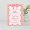 Whimsical Retro Border 16th Birthday Party Invitation | Zazzle