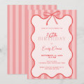 Whimsical Retro Border 16th Birthday Party Invitation | Zazzle