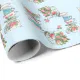 Whimsical Stacked Watercolor Teacups Wrapping Paper | Zazzle