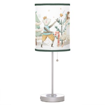 Whimsical The Nutcracker Christmas Ballet Bedroom Table Lamp | Zazzle