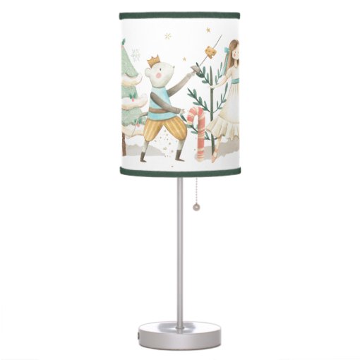 Whimsical The Nutcracker Christmas Ballet Bedroom Table Lamp | Zazzle