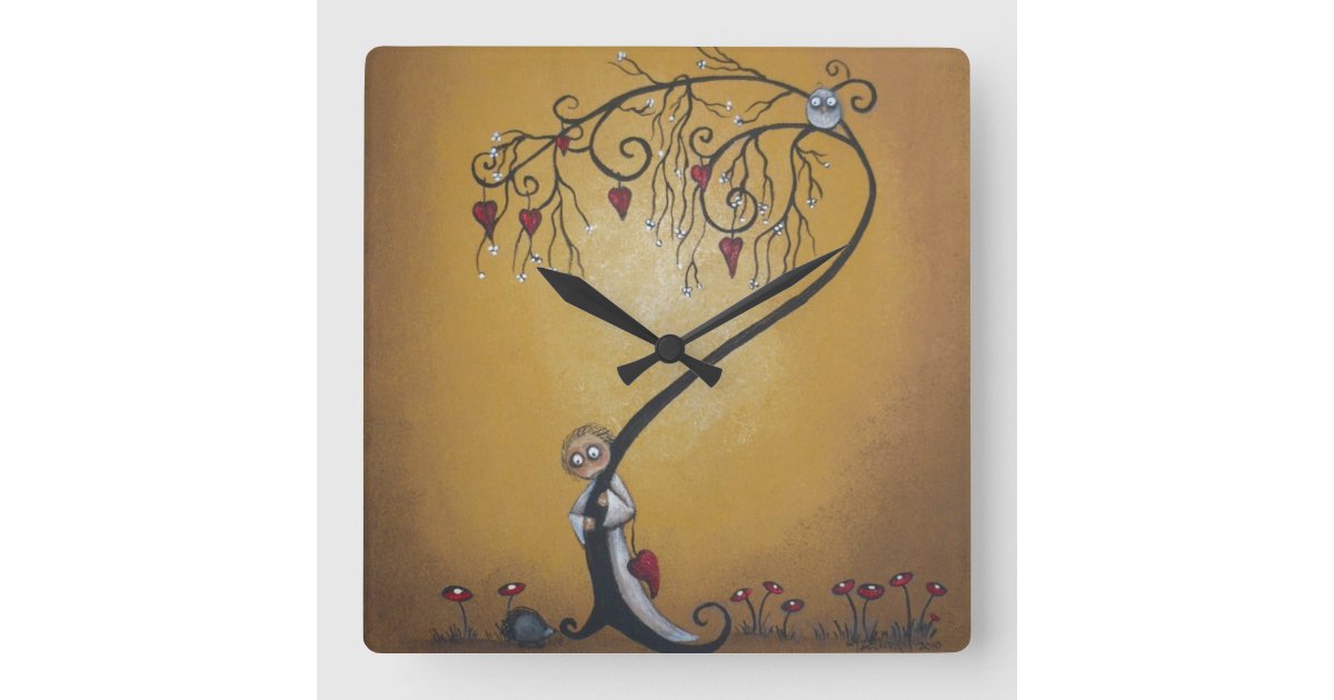 Whimsical Wall Clock | Zazzle