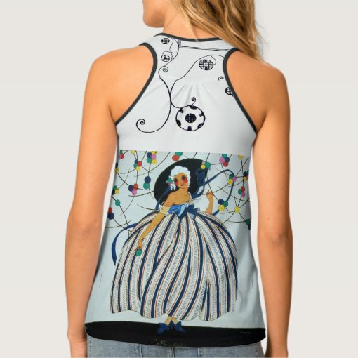 WHIMSICAL YOUNG GIRL / Beauty Fashion Tank Top | Zazzle