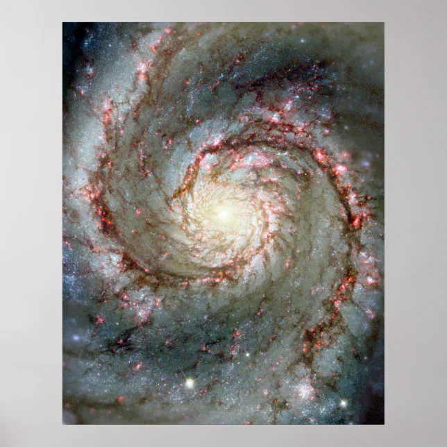 Whirlpool Galaxy Poster | Zazzle