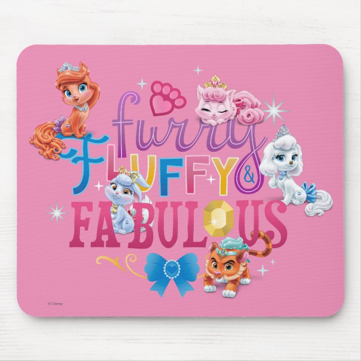 Whisker Haven | Furry Fluffy & Fabulous Mouse Pad | Zazzle.com