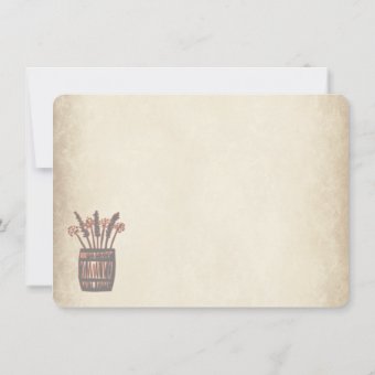 Whiskey Barrel of Wheat Rustic Wedding Invitations | Zazzle