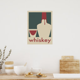 Whiskey Poster | Zazzle