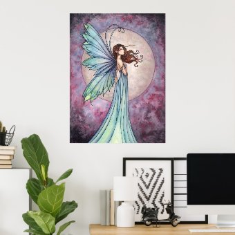Whispering Wind Fairy Poster | Zazzle