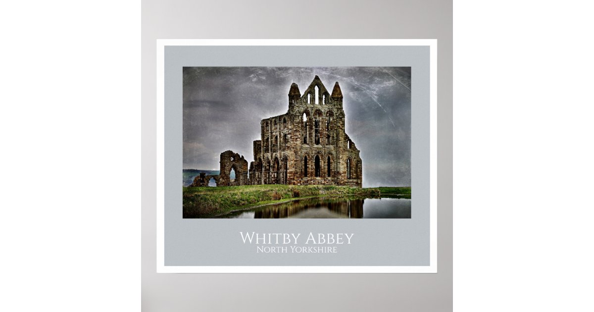 Whitby Abbey Poster | Zazzle