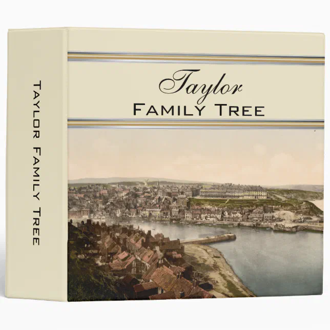 Whitby I, Yorkshire, England Family Tree Binder | Zazzle