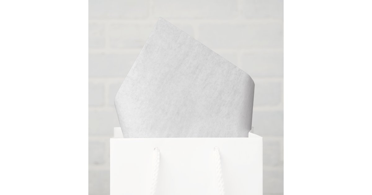 White 20" x 30" Tissue Paper | Zazzle