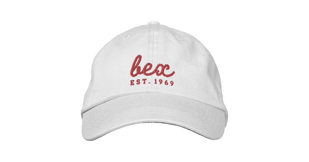 white bex hat | Zazzle