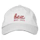 white bex hat | Zazzle