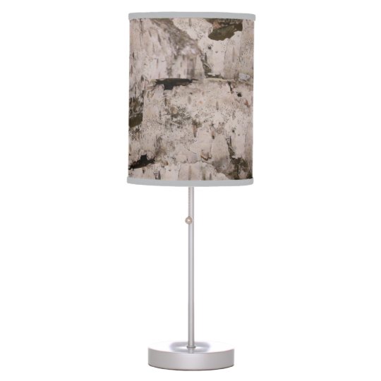 White Birch Bark Table Lamp | Zazzle.com