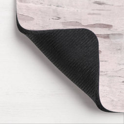 White Birch Tree Wood Rustic Barn Farmhouse Chic Mouse Pad | Zazzle