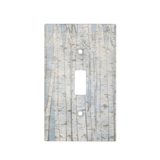 White Birch Trees Light Switch Cover | Zazzle.com