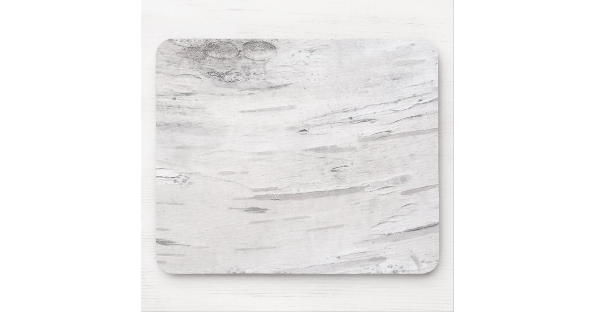 White Birch Wood Rustic Country Farmhouse Barn Mouse Pad | Zazzle