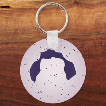 White Blood Cell Keychain | Zazzle