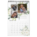 White Bloom | 37 INSTAGRAM SQUARE PHOTO Calendar | Zazzle
