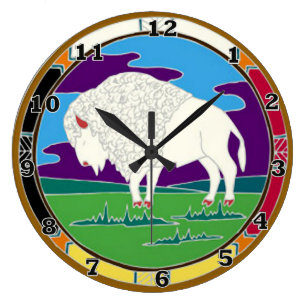 Native American Wall Clocks | Zazzle