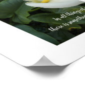 White Calla Lily Aristotle Nature Quote Poster | Zazzle