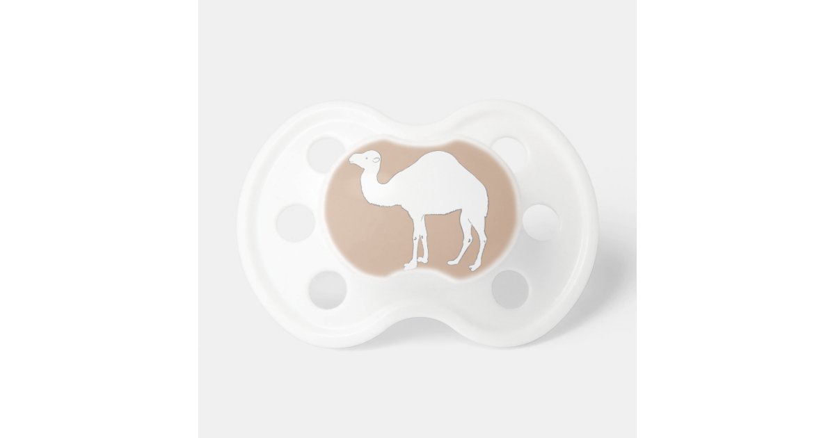 White Camel Pacifier | Zazzle