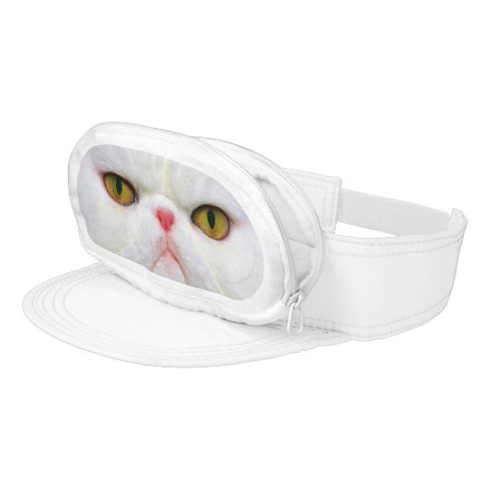 White Cat Visor | Zazzle.com