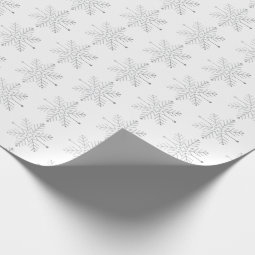 WHITE CHRISTMAS / Gift Wrapping Paper White | Zazzle