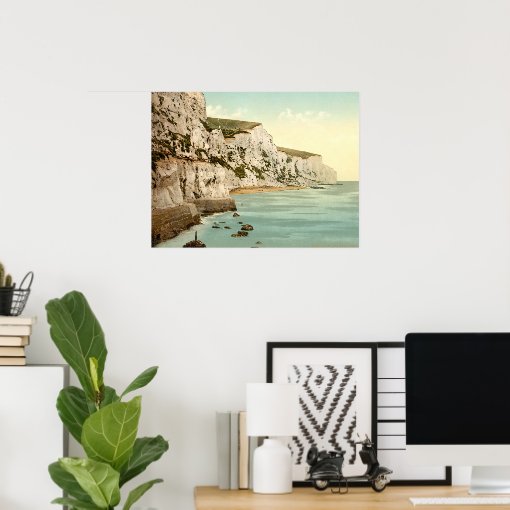 White Cliffs of Dover, Kent, England Poster | Zazzle