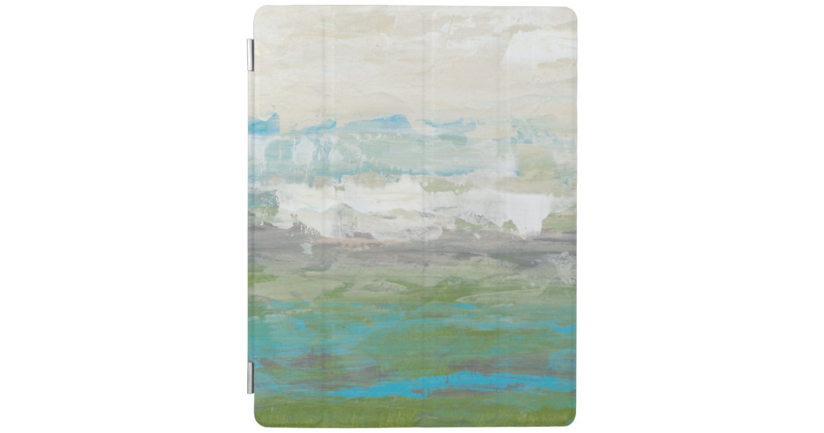 White Clouds Overlooking Beautiful Landscape iPad Smart Cover | Zazzle