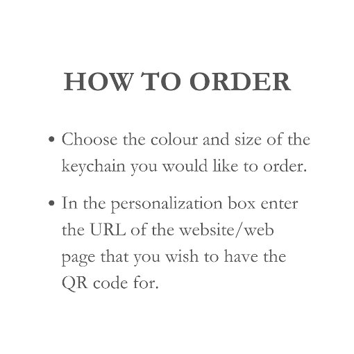 White | Custom QR Code Scannable Keychain | Zazzle