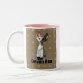 White Devon Rex Two-Tone Coffee Mug | Zazzle