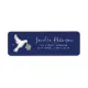White dove christian event Christmas return Label | Zazzle